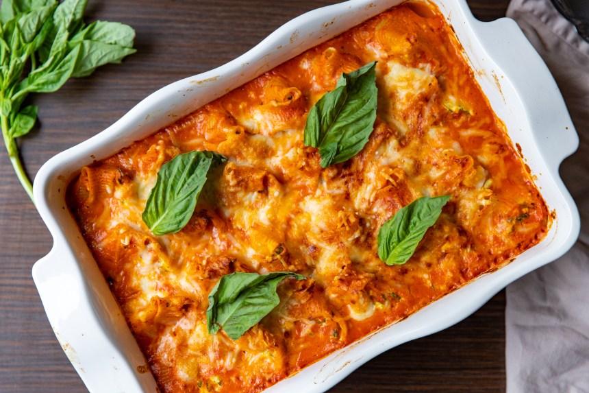 Four-Cheese Stuffed Pasta Shells – CHEZ CHANELLE